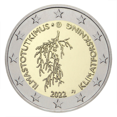 2022 Finland Climate Research 2 euro coin - FLORINUS