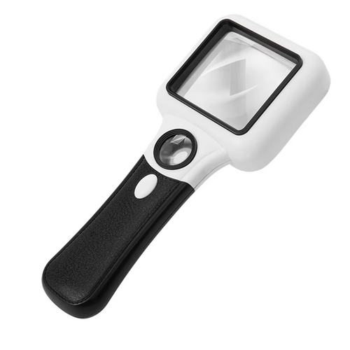 Лупа с LED и UV осветление 5x 45x - FLORINUS