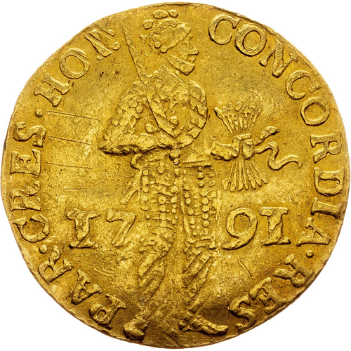 Ducat 1791 Gold Coin Kingdom of the Netherlands - FLORINUS