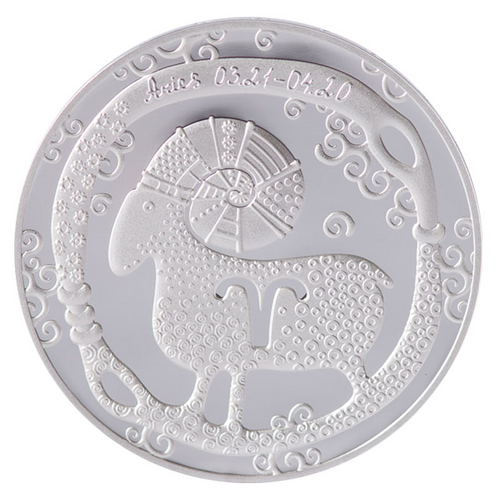 Aries Zodiac Signs, silver (.925) 16,80 g.! - Florinus.bg