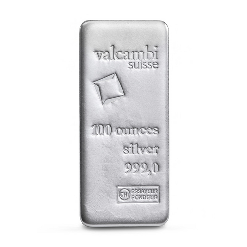 100 oz. Silver Bar Valcambi! - Florinus.bg