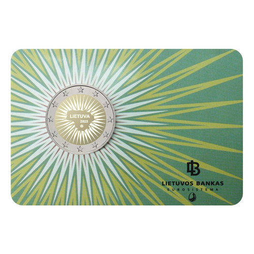 2025 Литва Отбрана 2 евро BU монета - FLORINUS