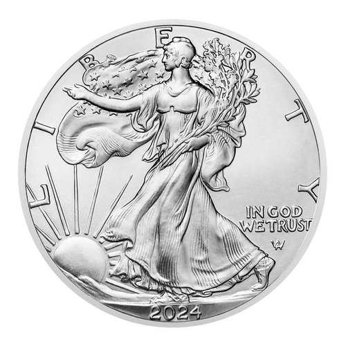 1 унция Сребърна монета American Eagle 2024 - FLORINUS