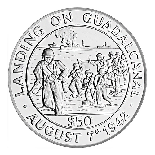 1991 Tokelau Pearl Harbor Silver Coin! - Florinus.bg