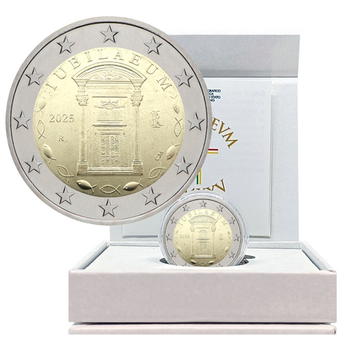 2025 Itālija Jubileja 2 eiro Proof monēta - Florinus.bg