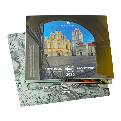 2025 Lietuva Barokas Lietuvoje Euro monetų BU rinkinys - FLORINUS