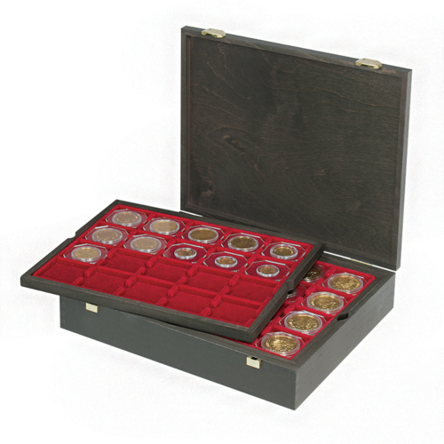 CARUS box for coins in capsules and holders - Florinus.bg