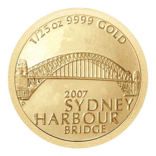 2007 Australia Sydney Harbour Bridge $5 Gold Coin - Florinus.bg