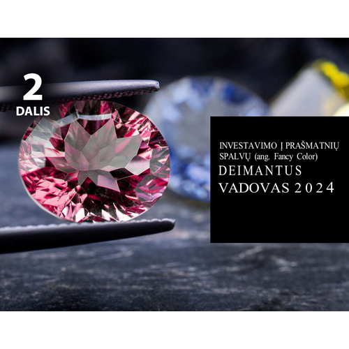 Investavimo į prašmatnių spalvų (ang. Fancy Color) deimantus vadovas 2024. Antra dalis - FLORINUS