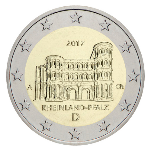 2017 Germany Rhineland 2 euro coin - Florinus.bg
