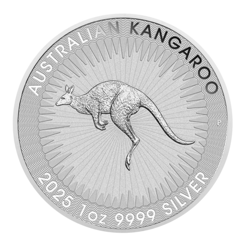 1 унция Кенгуру 2025 Австралия Сребърна монета - FLORINUS