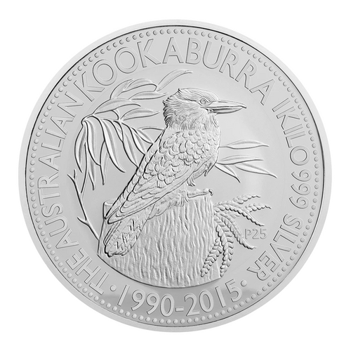 1 kg Kookaburra 2015 Australian Silver Coin - FLORINUS