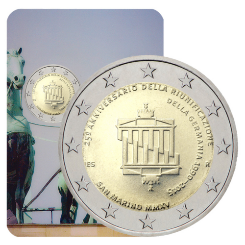 2015 San Marino German Reunification 2 euro coin! - Florinus.bg
