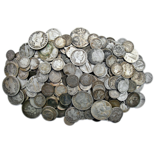 500 gr. Historic Silver Coins United Kingdom (Fineness .500)! - Florinus.bg