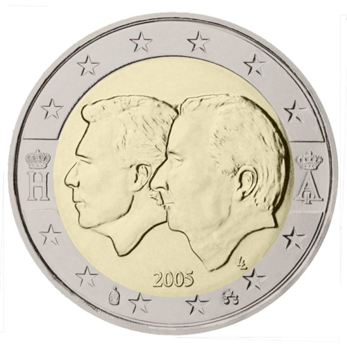 2005 Belgium Belgian-Luxembourg Economic Union 2 euro coin - FLORINUS