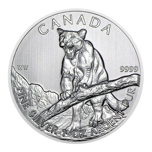1 oz сребърна монета Puma 2012 Канада - Florinus.bg