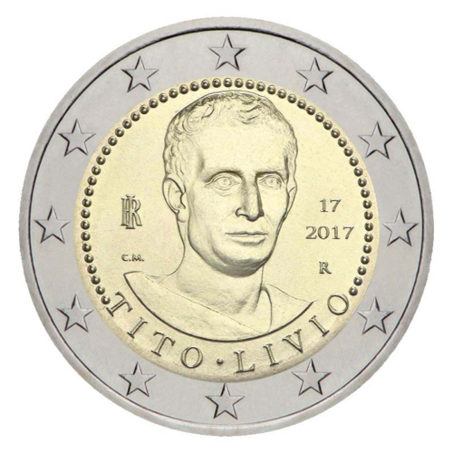 2017 Italy Tito Livio 2 euro coin! - Florinus.bg