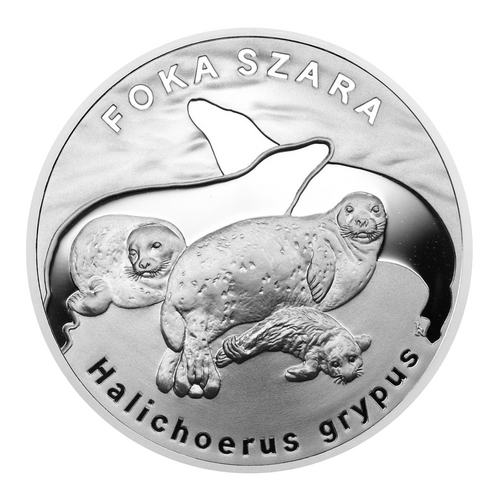 20 злоти Сиви тюлени 2007 Полша сребърна монета - Florinus.bg