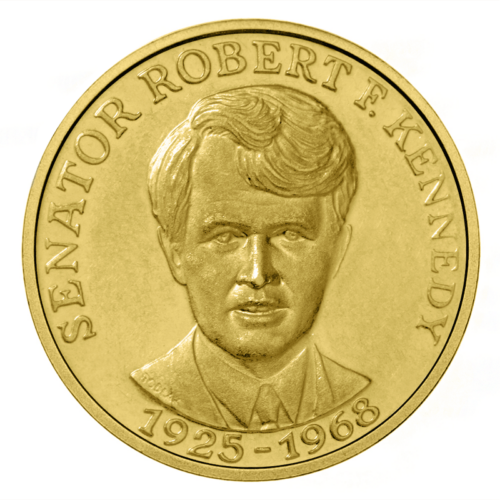 1968 JAV Robert F. Kennedy Memorial Gold Coin! - Florinus.bg