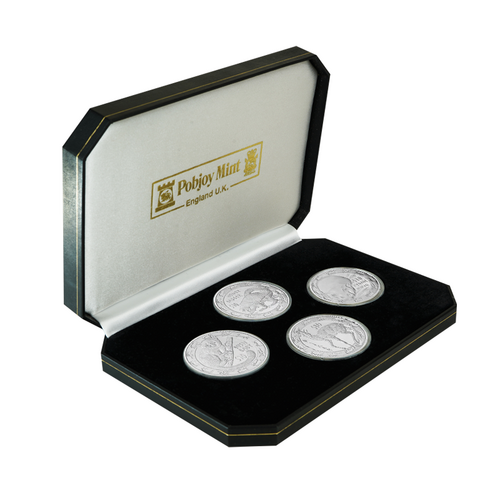 African Nocturnal Animals 2008 Sierra Leone Silver Coin Set - Florinus.bg